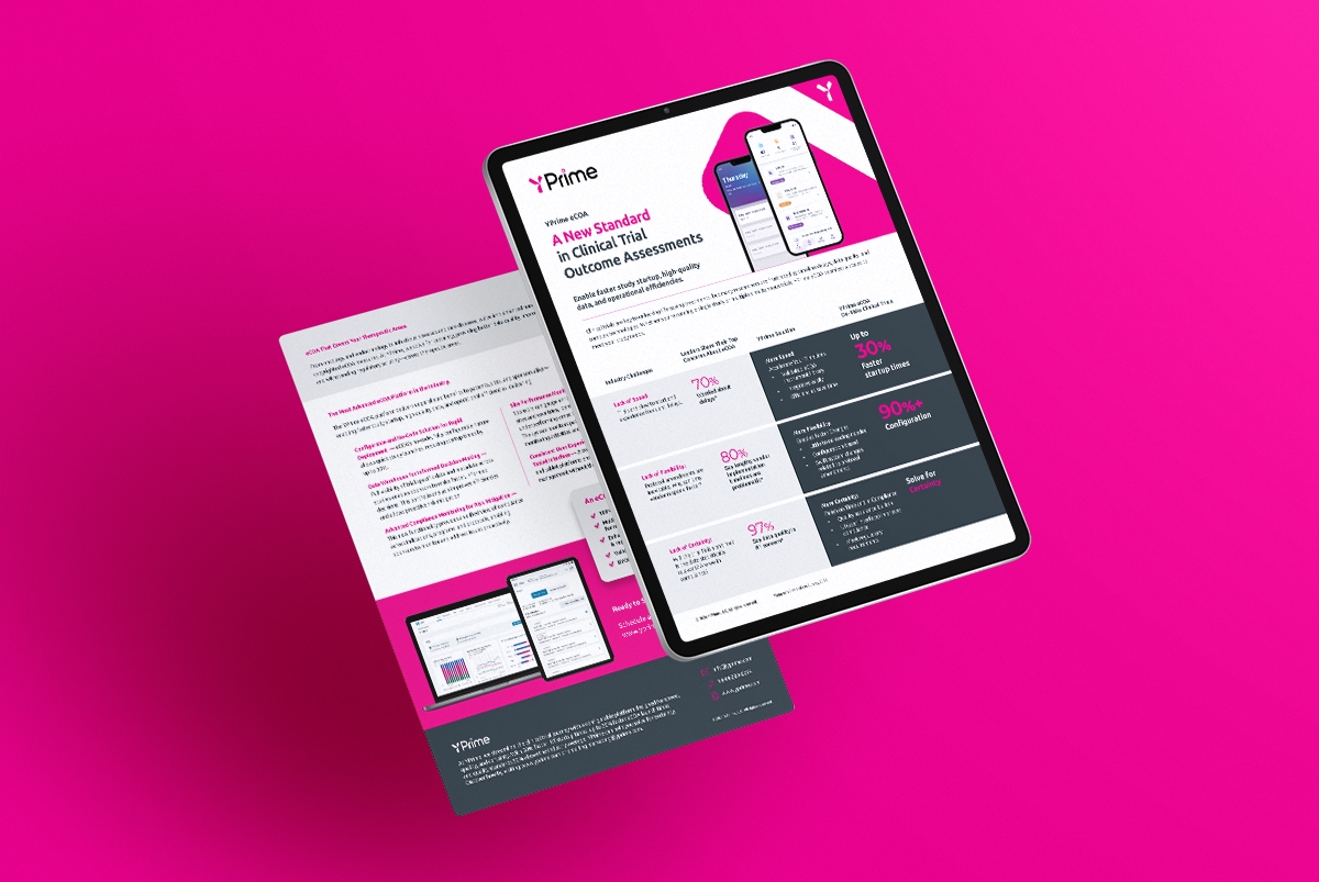 YPrime eCOA—A New Standard in Electronic Clinical Outcome Assessments